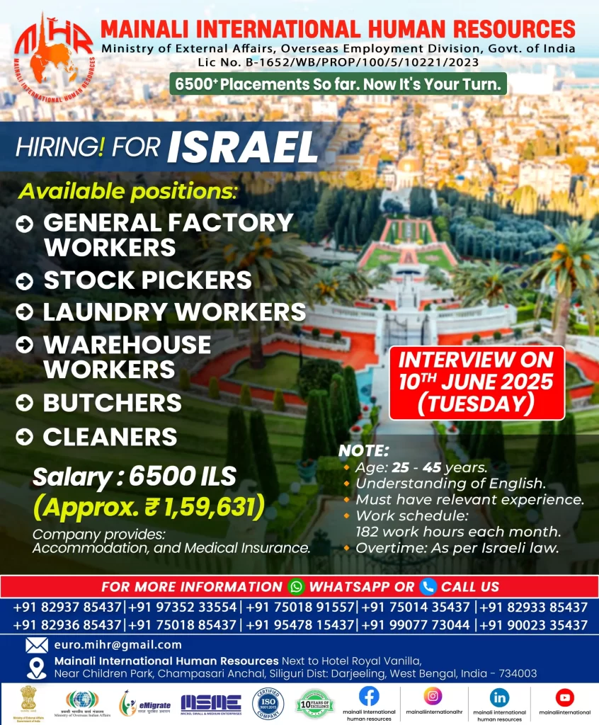 Israel/ Client Interview/ General Helper/ Male- Female**** -